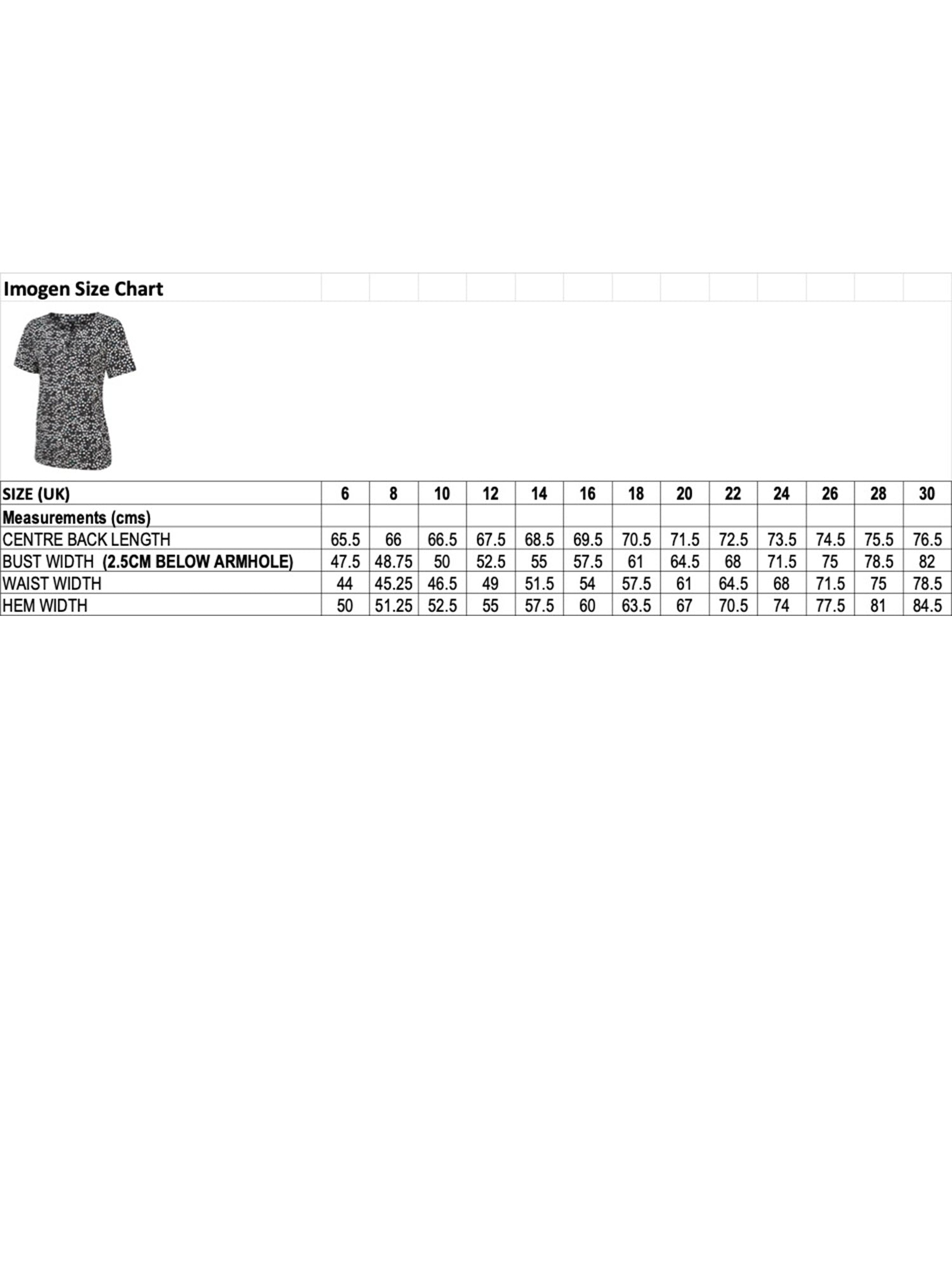 Imogen - black & white bubbles print shell top | Ladies Uniform Tops ...