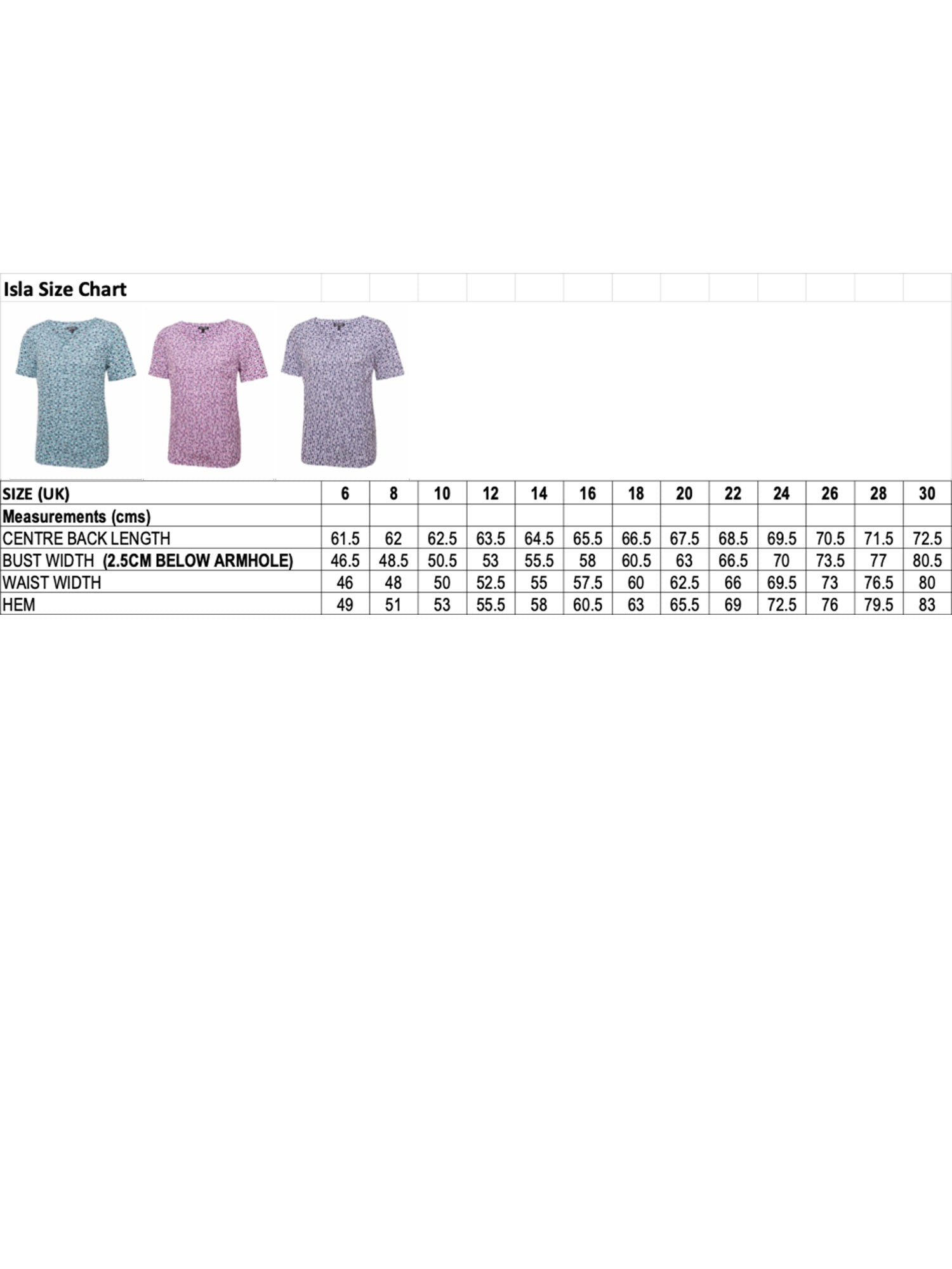 Isla printed shell top | Jade |Ladies uniform |Vortex Designs – Vortex ...